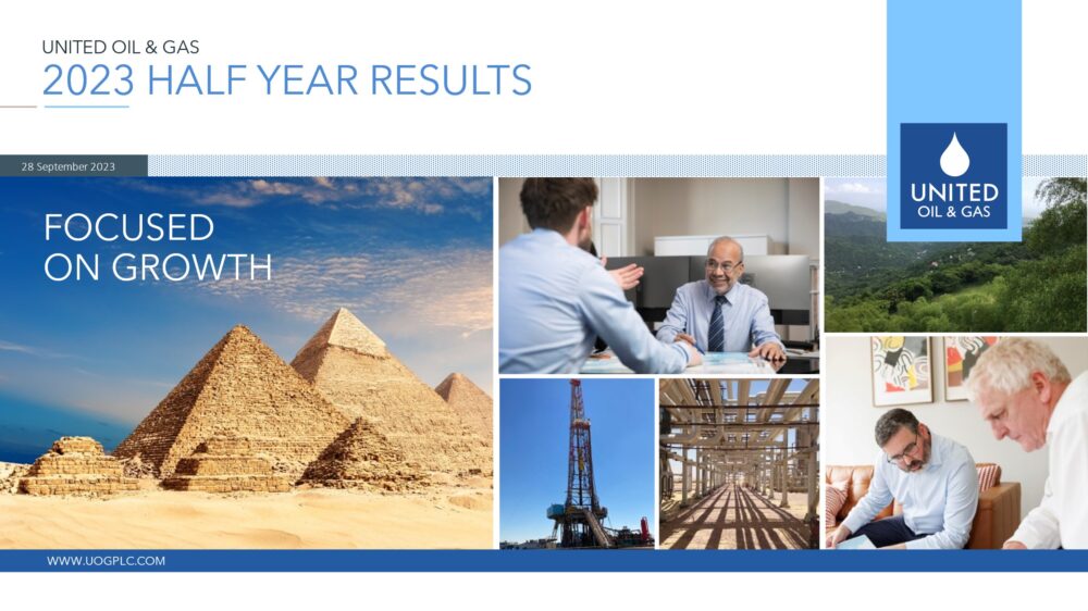 28th September - United Oil & Gas - Half-Year Results 2023 Webinar - United Oil & Gas plc